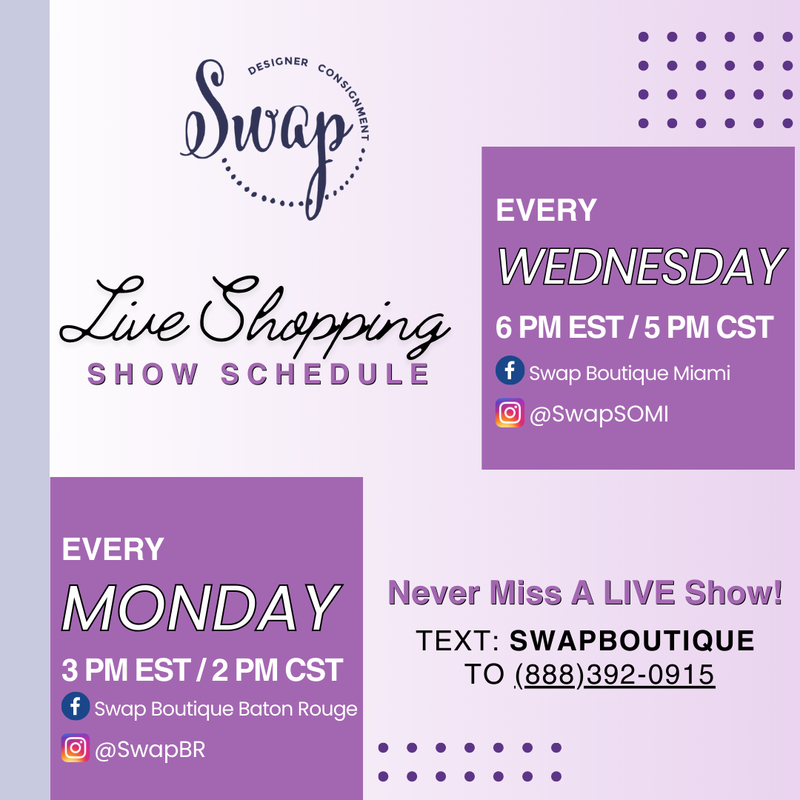 Designer Consignment | Miami | New Orleans | Baton Rouge – Swap Boutique